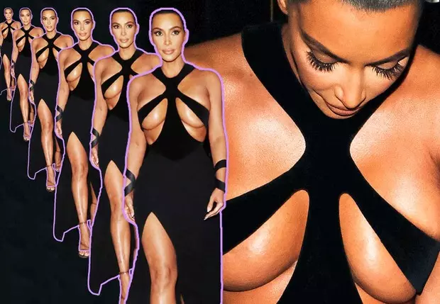 Foto number 1 - Kim Kardashiani kleit põhjustas skandaali