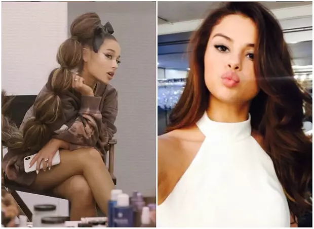 Foto №1 - Ariana Grande het die gewildste vrou in Instagram geword, wat Selena Gomez inhaal