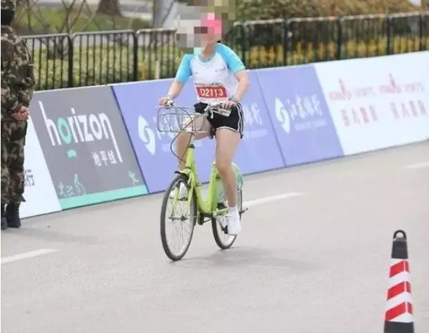 Сурет №2 - Қытайда велосипедті пайдалану бойынша конкурстан марафонның қатысушысы шығарылды