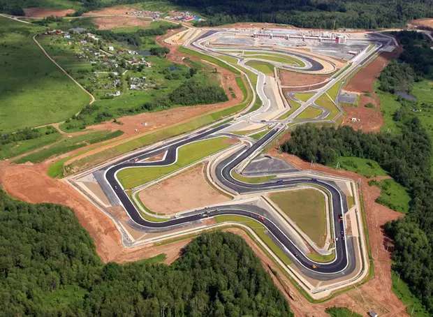 Raceway de Moscou.