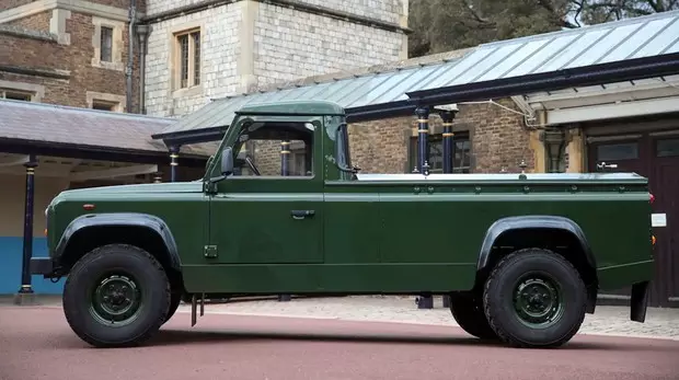 Photo №4 - Land Rover نشان داد Catafal Prince Philip، توسعه یافته توسط Prince Philip خود را