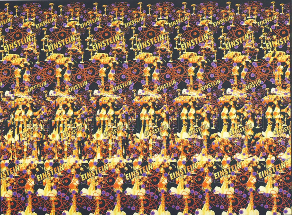 Photo №6 - I-stereogram lapho ngisho nalabo abangakaze bakubone kuzobona isithombe se-3D