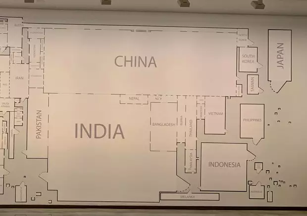 फोटो №3 - नकाशा: जर जग सांप्रदायिक अपार्टमेंट असेल तर