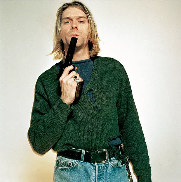 Kurt Cobain avec son meilleur ami