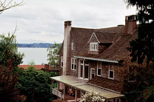 Rumah di Seattle, di mana Cobain bunuh diri
