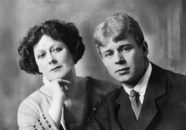 Isadora Duncan en Sergey Yesenin