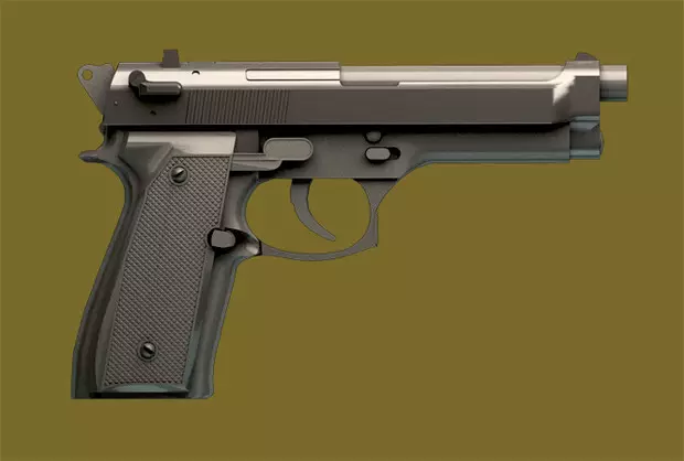 9mm Beretta pistol