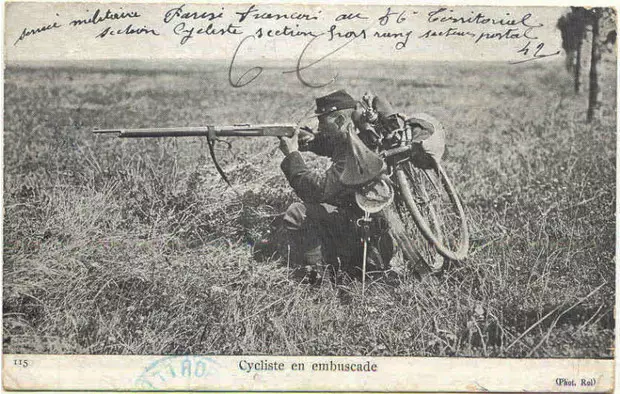 Foto №14 - Historia no amada de las tropas de bicicletas