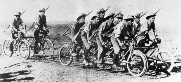 Ảnh №7 - Lịch sử bất lịch sự của quân xe đạp