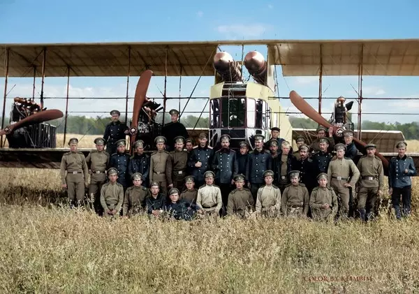 29 fotot e pikturuara të ushtarëve rusë në frontet e Luftës së Parë Botërore 76969_7