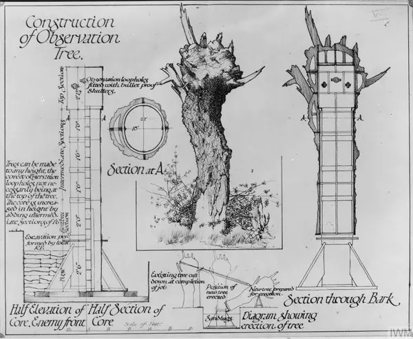 Faux arbre - tour d'observation de la Première Guerre mondiale 77067_10