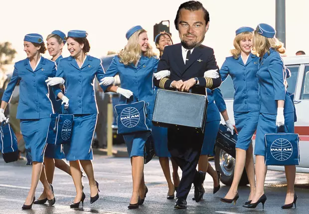 Photo №1 - a visual schedule proving that Leonardo di Caprio is not found with girls older than 25 years