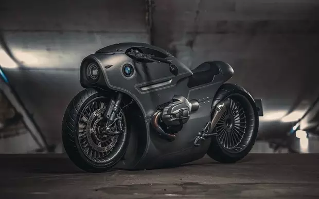 Numero ng Larawan 1 - BMW Futuristic Motorsiklo na ginawa sa Russia