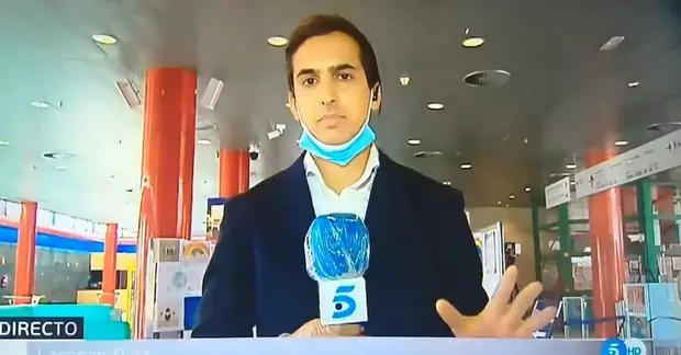 Foto №1 - El periodista en vivo se registró en sí mismo cómo identificar una imagen térmica COVID-19 y tronó al hospital.