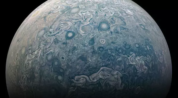 NASA delte nye fotografier av overflaten av planeten Jupiter 79573_6