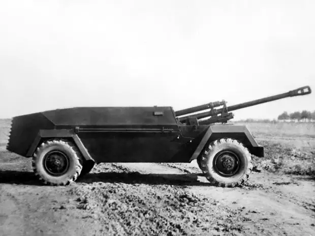 Kuva №4 - Catafalk ja pistooli: epätavallisen Neuvostoliiton itsekulkeva SP-76
