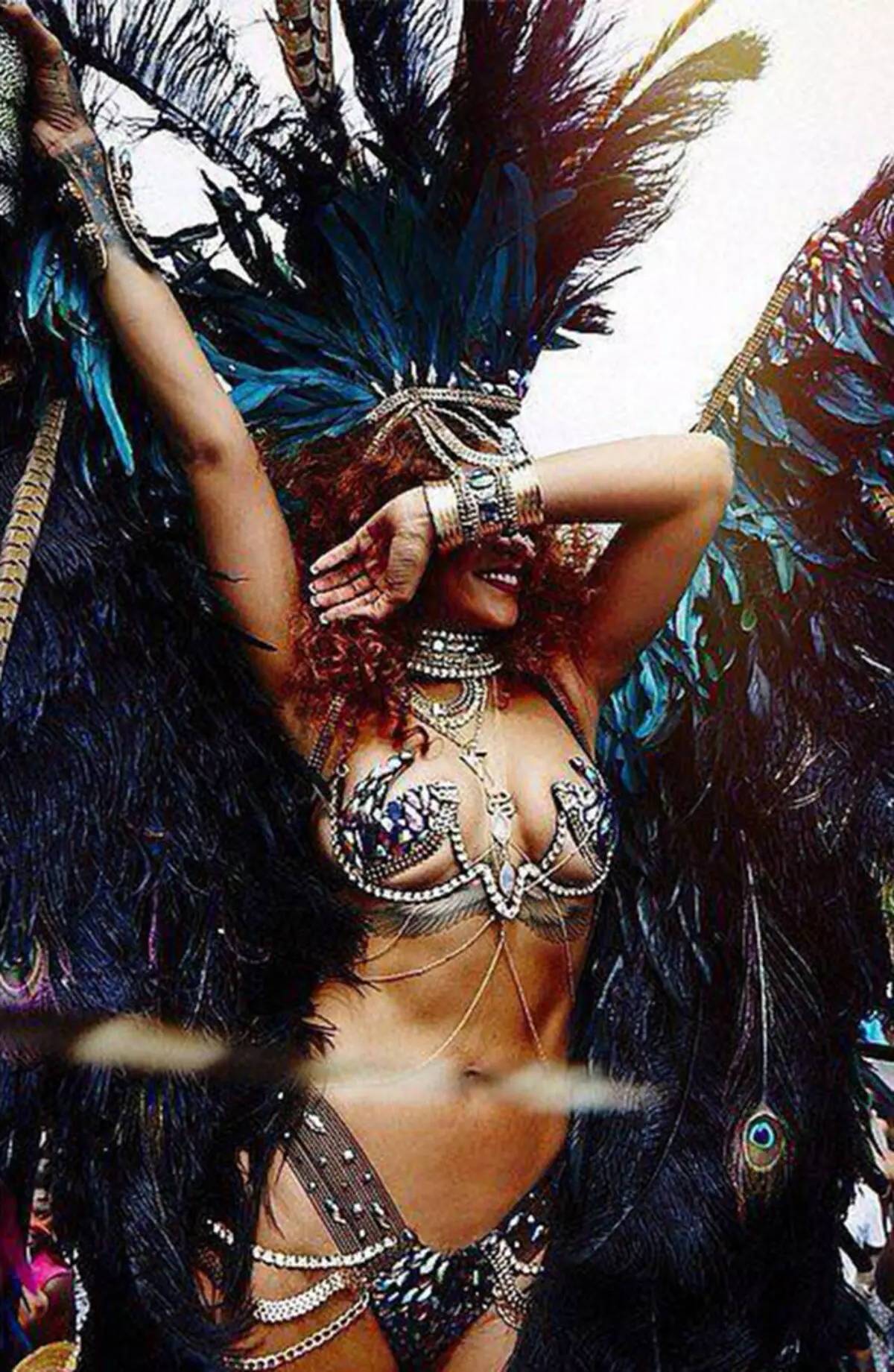 Singer Rihanna On Carnival