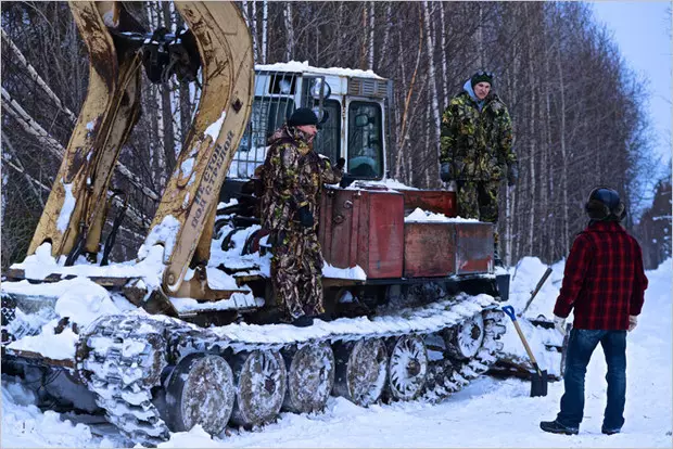 Photo №1 - Siberian chainsaw mass