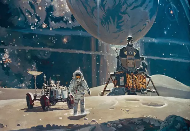 Fotografija №1 - Roscosmos se je zbral, da bi osvojil luno, ruski milijarder, ki ga je prizadel let do Alpha Centaura!