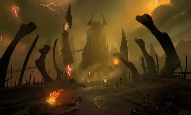 Фото №5 - Doom! Пекол! Сатана! Ѓаволски крвави и ексклузивни концептски уметности од претстојните игри