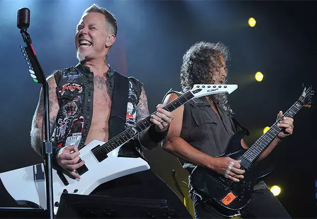 Fotoğraf Numarası 1 - Yakında! Metallica, büyük bir konserle yaşamak!