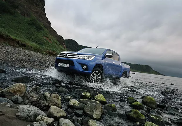 Toyota Hilux 2016 թեստային սկավառակ