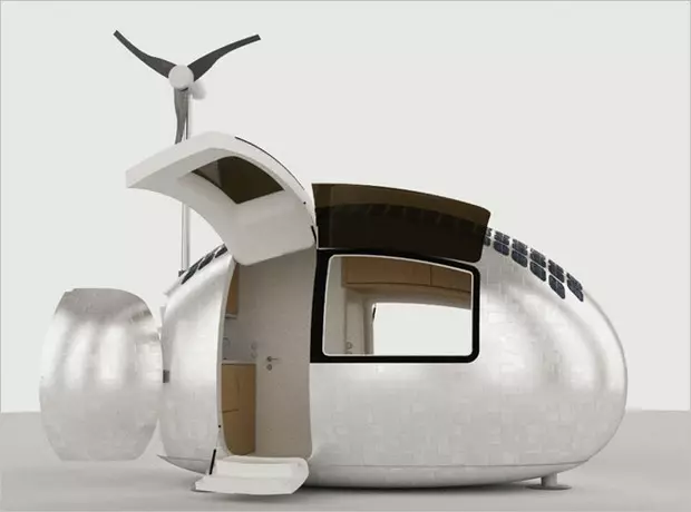 Mobile Home Ecocapsule.