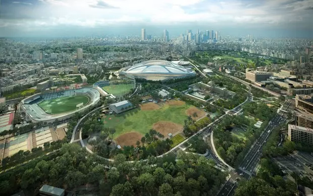 Olympic Stadion zu Tokyo