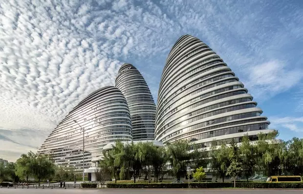 Debesskrāpji wangjing soho.